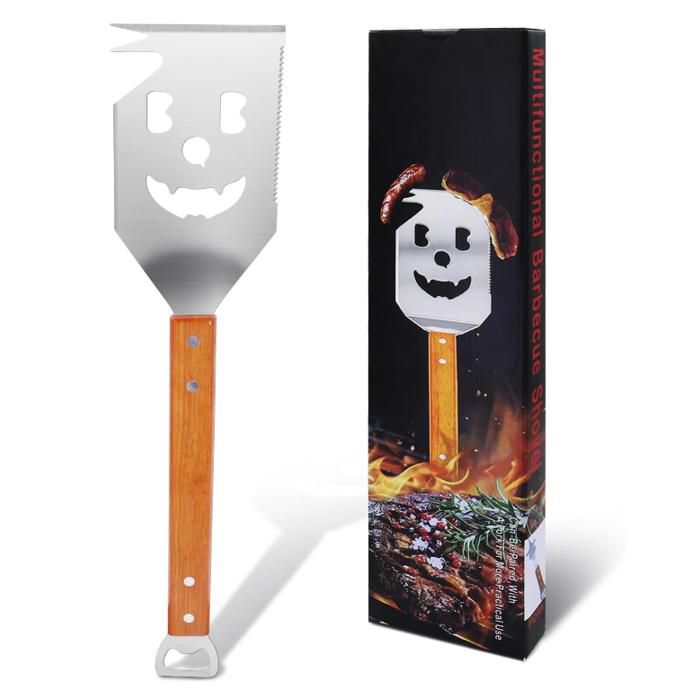 Spatule Barbecue 7 en 1, Ustensiles barbecue avec spatule, Accessoires ...