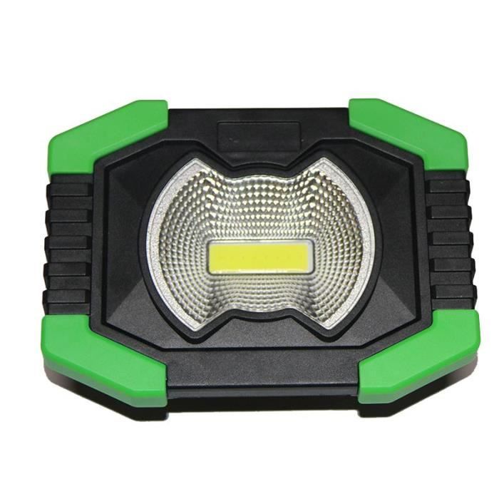 Vert--Projecteur Portable De Travail, Lampe Led Solaire, Lampe De ...