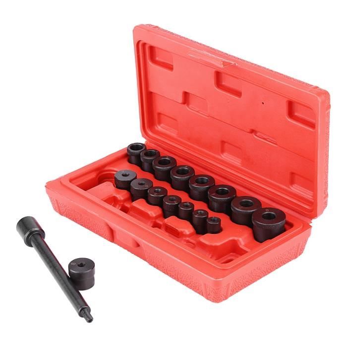 Akozon outil de centrage d'embrayage 17 pièces Kit d'outils d'embrayage ...