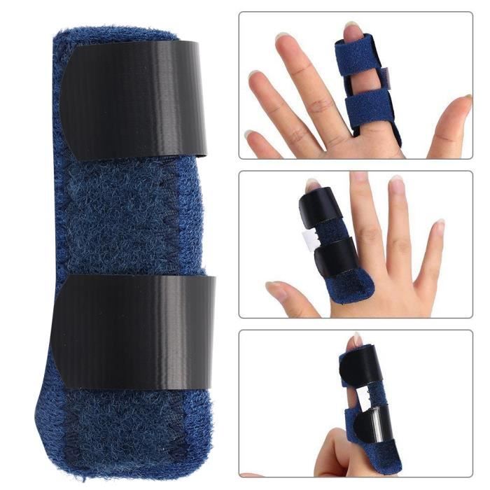 Attelle de doigt Doigt Attelle Doigt Réglable Fracture Fixation Brace ...