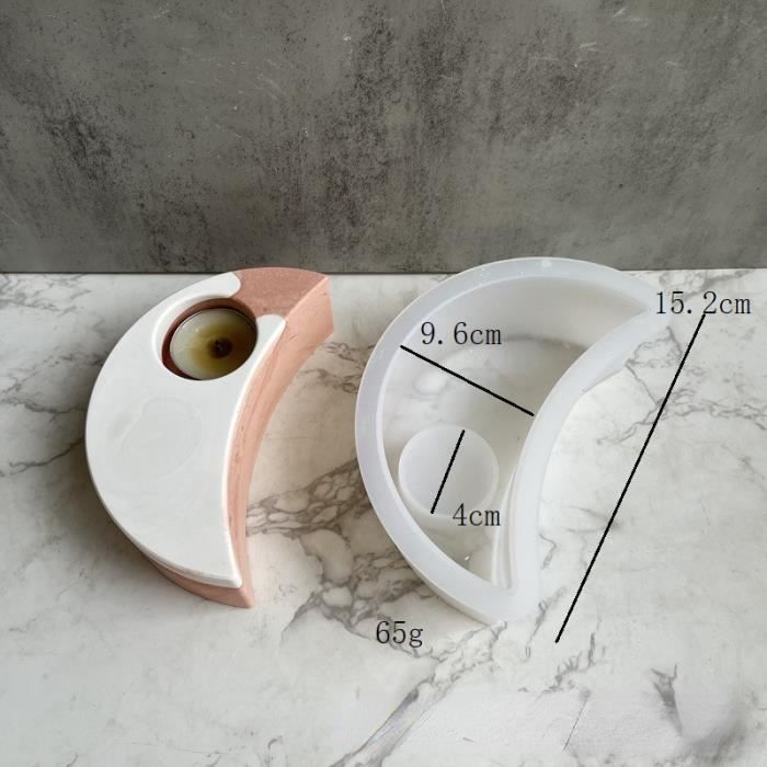 Moule à modeler - masse,Moule de boîte de rangement en silicone pour ...