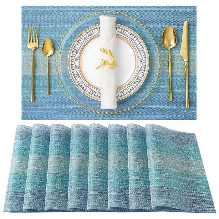 Chemin de table,Napperons tissés en bambou,tapis de Table de cuisine ...