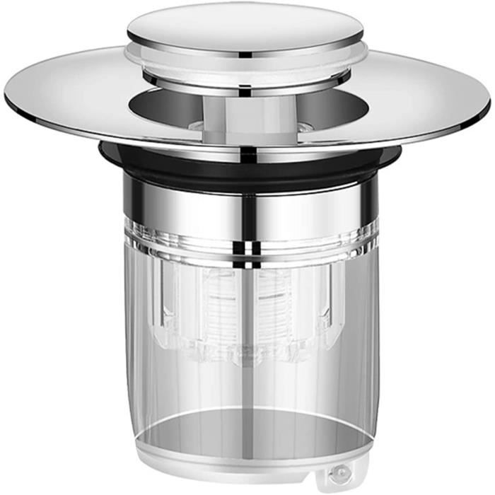 Bouchon de Lavabo,Bouchon de Vidange Pop-Up with Anti-Odeur et Anti ...