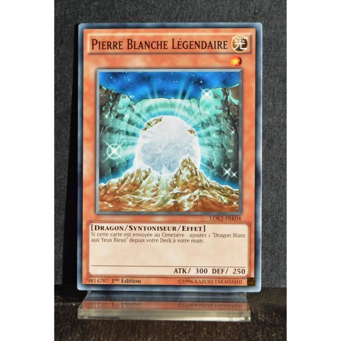 Carte YU-GI-OH LDK2-FRK04 Pierre Blanche Légendaire Commune NEUF FR - Cdiscount Jeux - Jouets