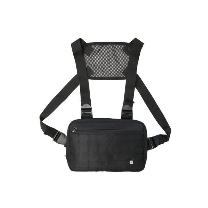 Sac banane,pour hommes,style hip hop,streetwear,fonctionnel,ajustable ...