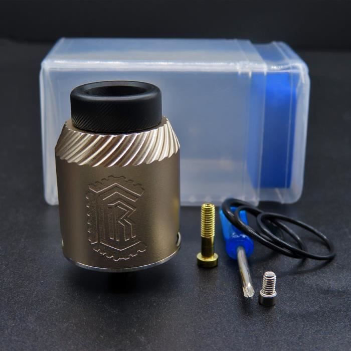 Champagne - atomiseur rechargement kendy V1.5 RDA, 24mm, double bobine ...