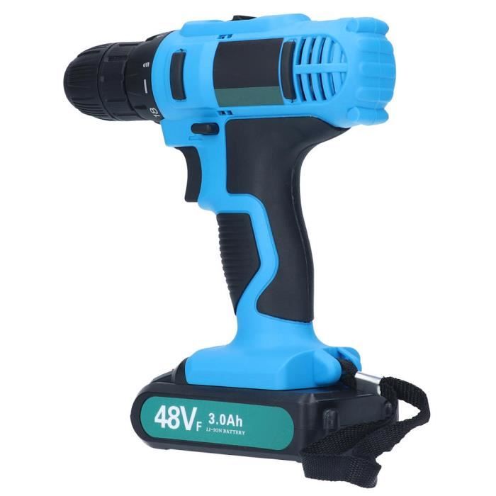 Fdit Perceuse rechargeable Perceuse à Percussion Électrique Sans Fil ...