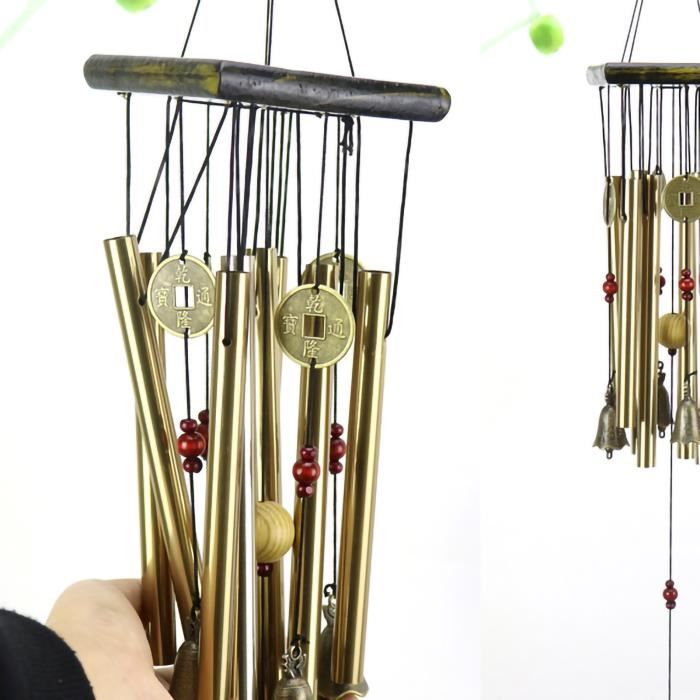 Duokon Carillon de vent Carillon éolien multi-tuyaux en instruments ...