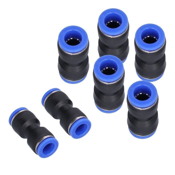 EJ.life Connecteur droit pour tube à air 50 pièces connecteur pneumatique droit pousser pour ...