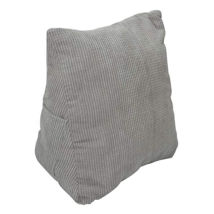Canapé-lit Triangle Dossier Coussin Siège De Lecture Triangle gris ...