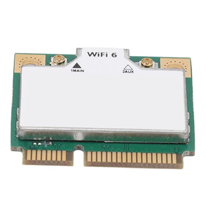 HURRISE carte WiFi6 Carte Internet sans fil Gigabit 2.4G 574Mbps 5G ...