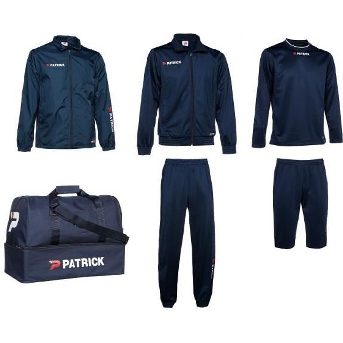Kit Patrick Steel - Football - Homme - Bleu marine - Bleu - Adulte ...