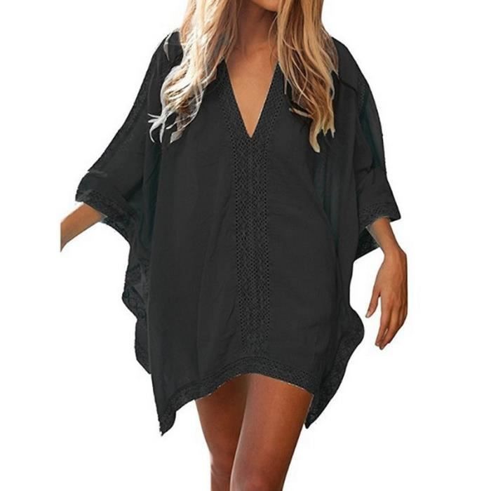 Robe,2021 femmes Sexy plage couvrir été maillot de bain Bikini ...