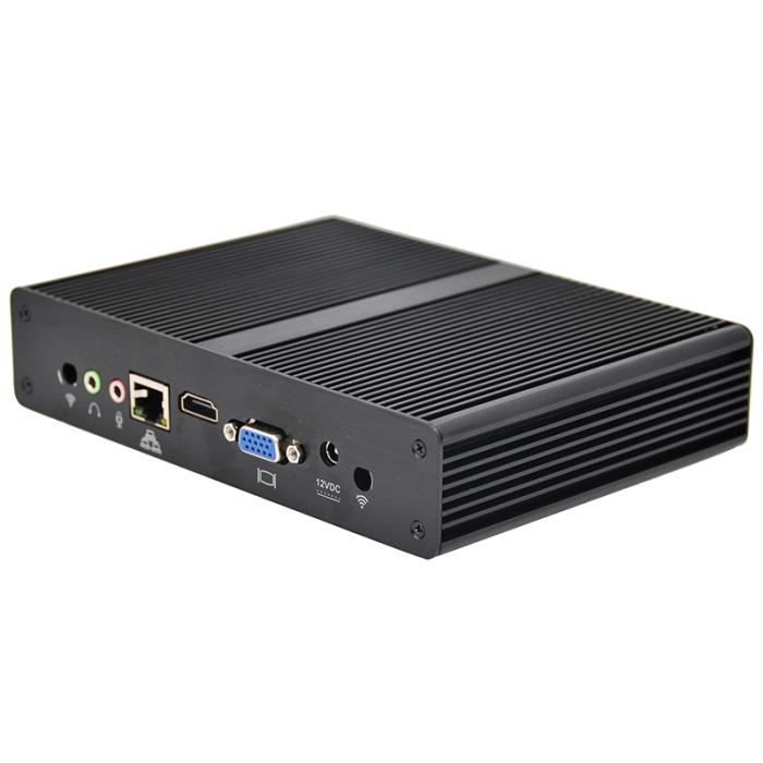 Mini PC Ordinateur Windows 10-SHARERDP X6620M UnitÉ Centrale-extensible 2,5 po-Intel Celeron ...