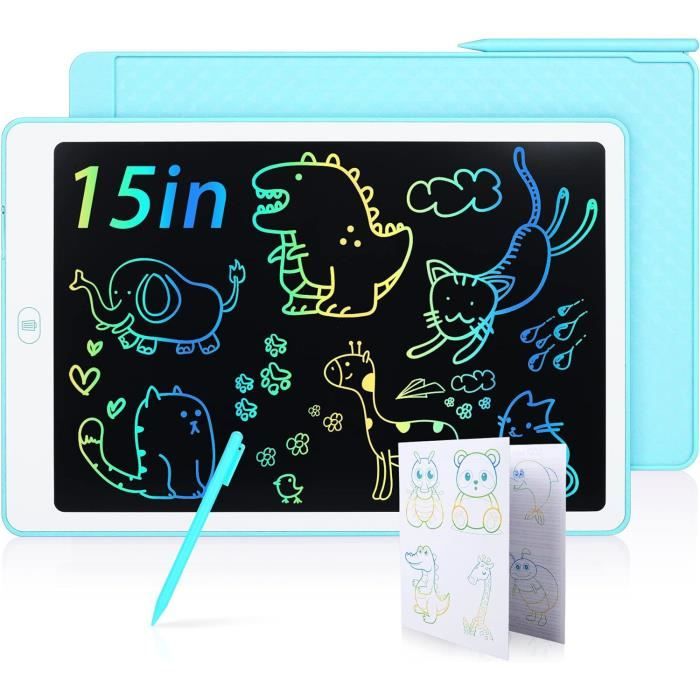 Sofore Tablette D'écriture LCD Coloré,15 Pouces Ecriture LCD Magique ...