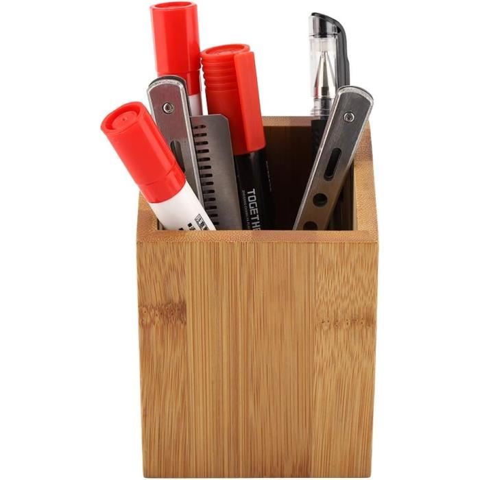 Porte-Stylo Bureau Boîte De Rangement Bureau Pot À Crayon Scolaire ...