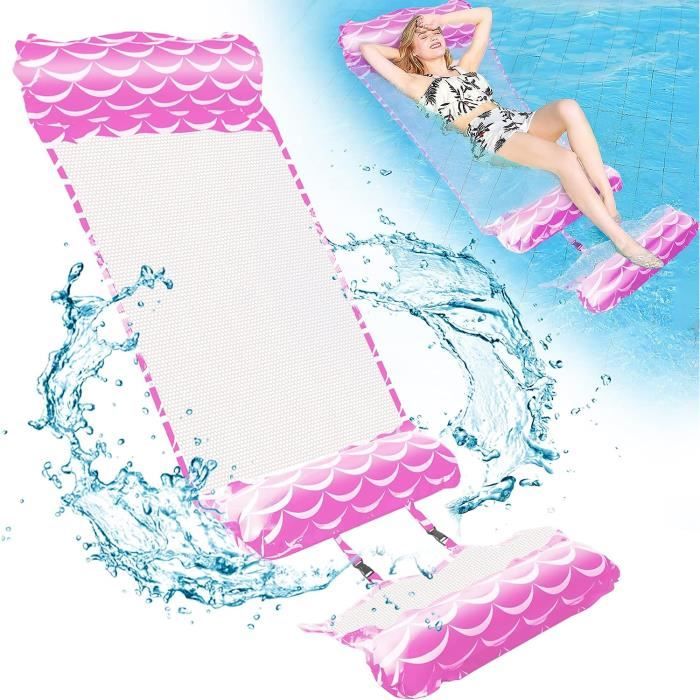 Hamac Gonflable Piscine Flottantes Hamac 4-En-1 Flottant Piscine ...