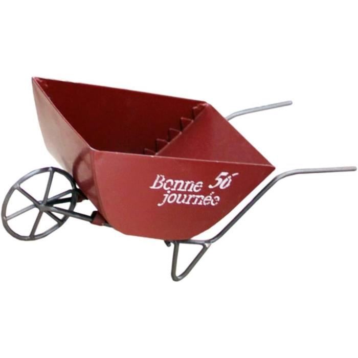 Brouette Planteur Pot De Fer Pot De Fleur Rack Vintage Décoratif Fleur ...