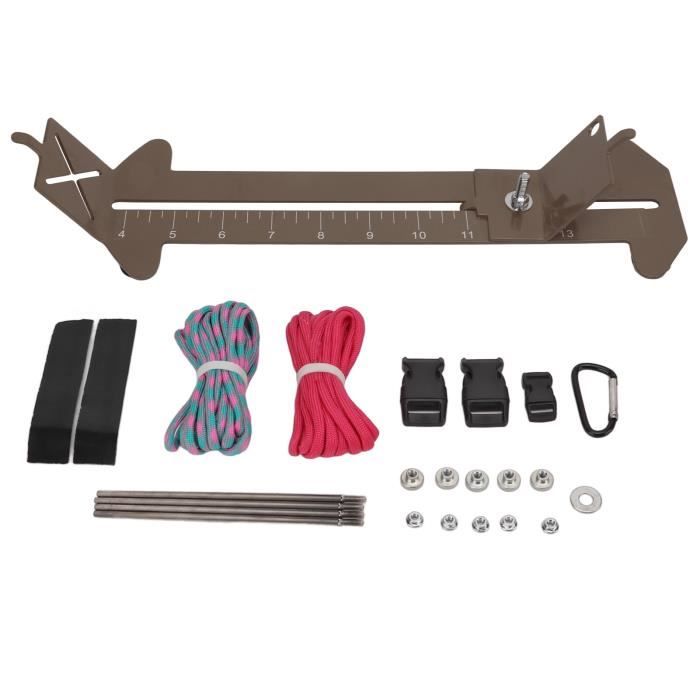VINGVO Paracord Jig Bracelet Maker Kit de gabarit de tissage de ...