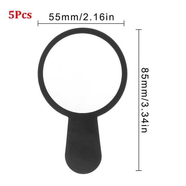 LOUPE OPTIQUE,Black3--Fresnel Lentille Loupe de poche, 8,5x5,5 cm 3 X ...