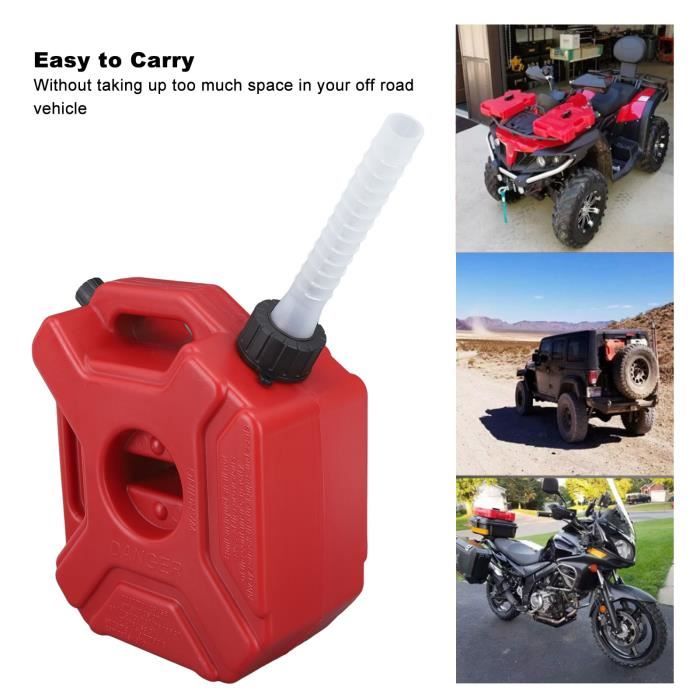 Réservoir De Carburant Portable Car 3L 0.75 Gallon Fuel Shockproof Easy ...