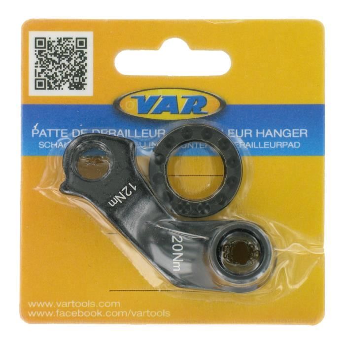 Patte de dérailleur Var - forgée en aluminium 6061 - légère et facile à ...