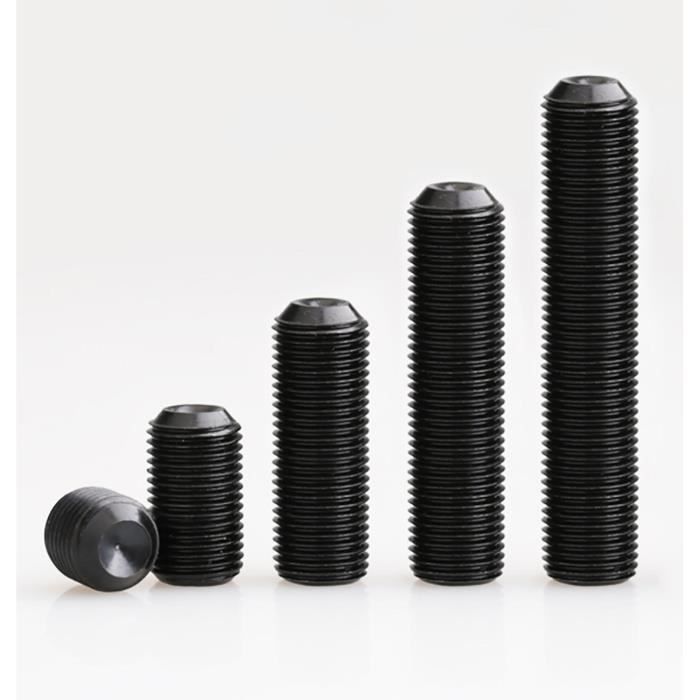 M12x1.5x20(2pcs) -Vis à tête hexagonale M6 M8 M10 M12, à filetage fin ...