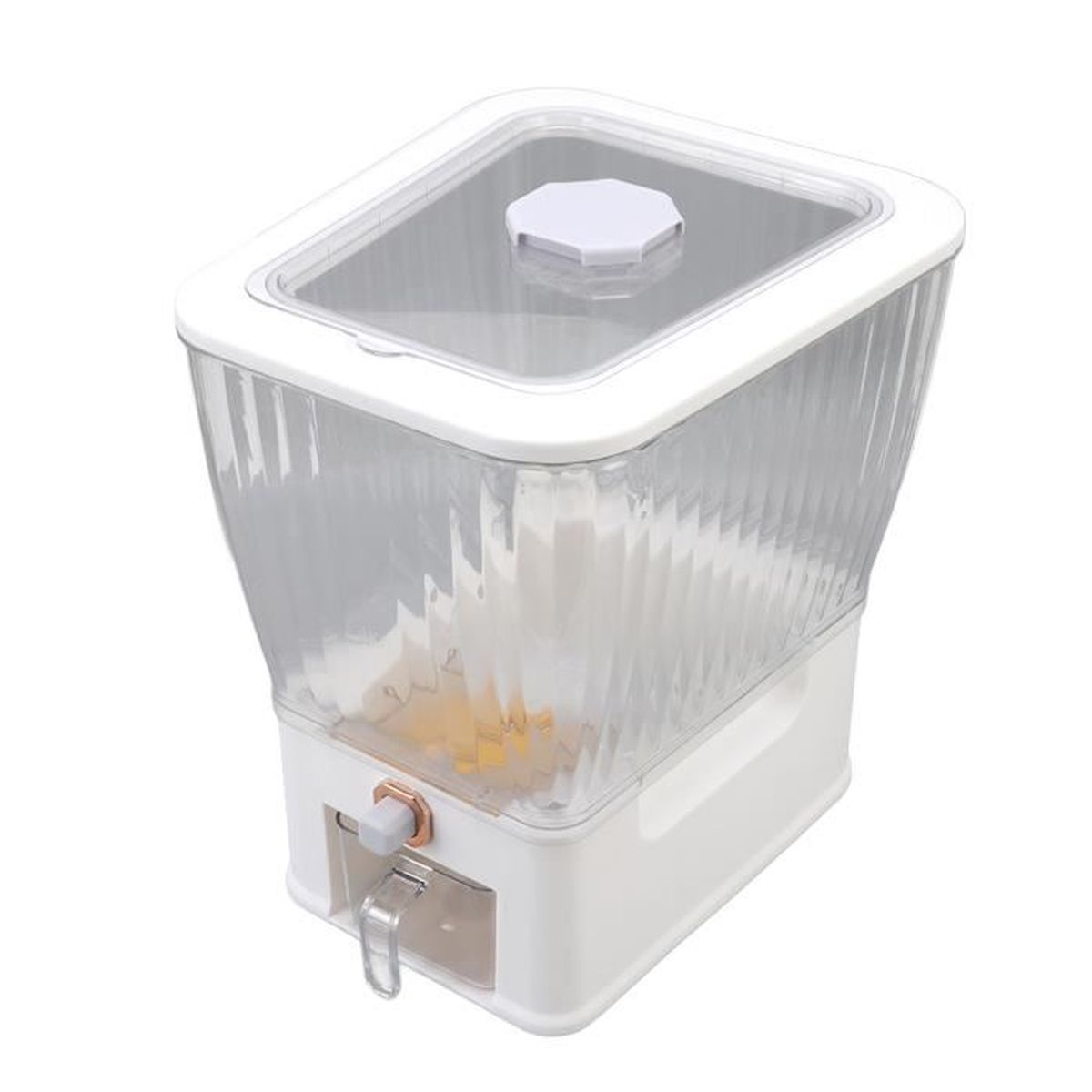 URB--Boîte de stockage de riz transparente Conteneur de stockage de riz ...