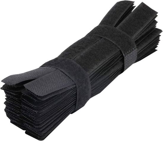 Attache de câble réutilisable, organisateur de fil, Clip, sangles d ...