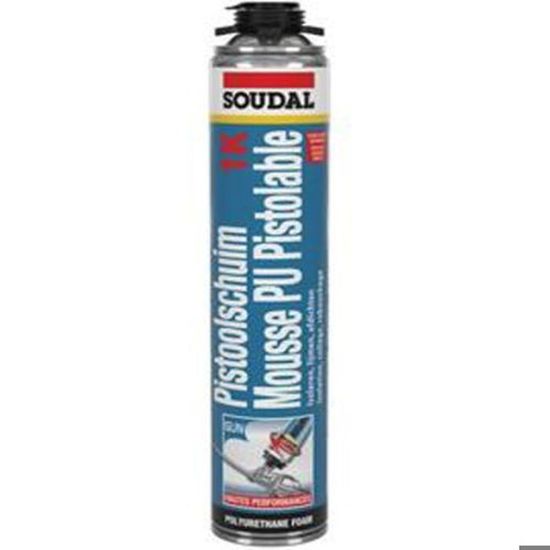 Mousse polyuréthane - SOUDAL - Soudafoam Gun - 700ml - Jaune ...