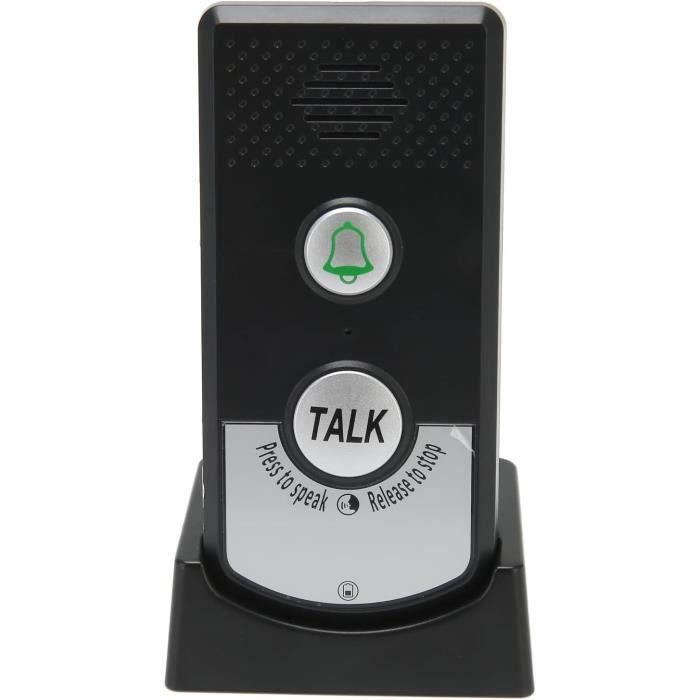 Sonnettes D'Interphone Sans Fil, Forte Pénétration Forte Voix Claire ...