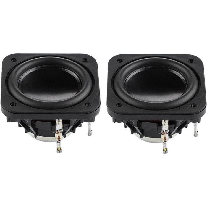 2Inch 4 Ohm 10W Mini-Audio Audio 53mm Gamme complète Aluminium Bassin ...