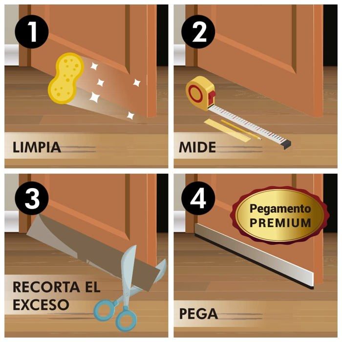 Seuil de porte Burcasa - P70457 - BR BR BURLET PVC FLEX SAPELI 1MT ...