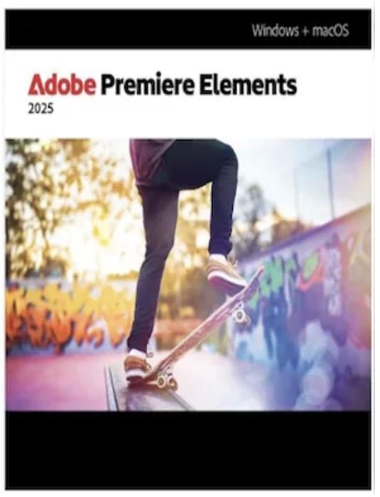 Logiciel de montage vidéo - Adobe - Premiere Elements 2025 - 1 ...