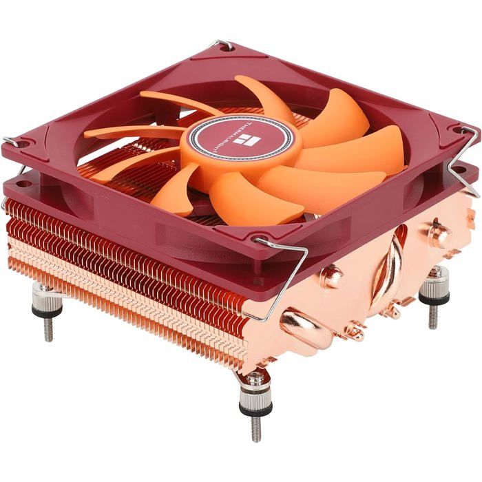 AXP90-X47, ventirad CPU low profile 47 mm, 4 caloducs, ventilateur 90 ...