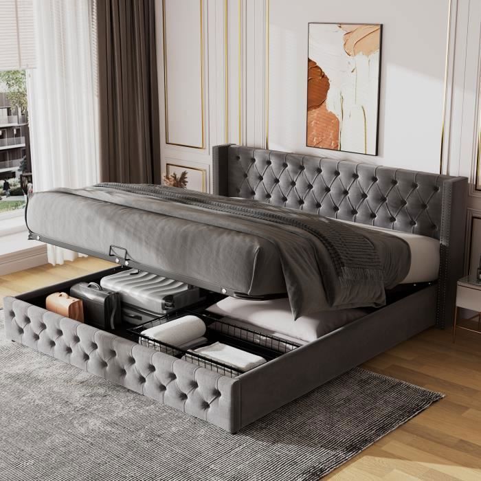 Lit 180x200 Avec Rangement