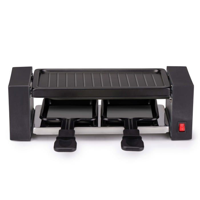 Appareil à raclette 2 personnes ALPINA - Polyvalent Grill + Raclette ...