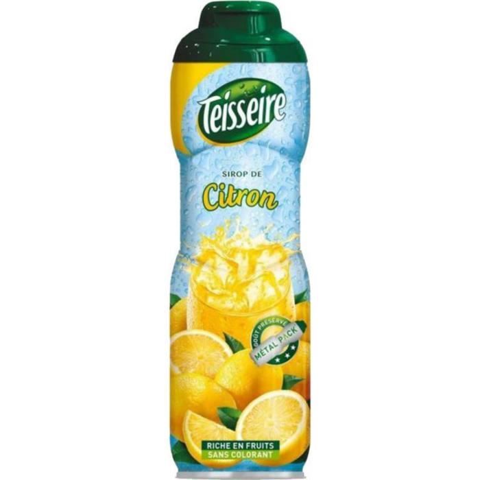 Teisseire Sirop Citron 75cl (lot de 3) - Cdiscount Au quotidien
