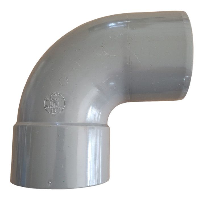 Coude PVC 87°30 MF 100 - Girpi - Cdiscount Bricolage