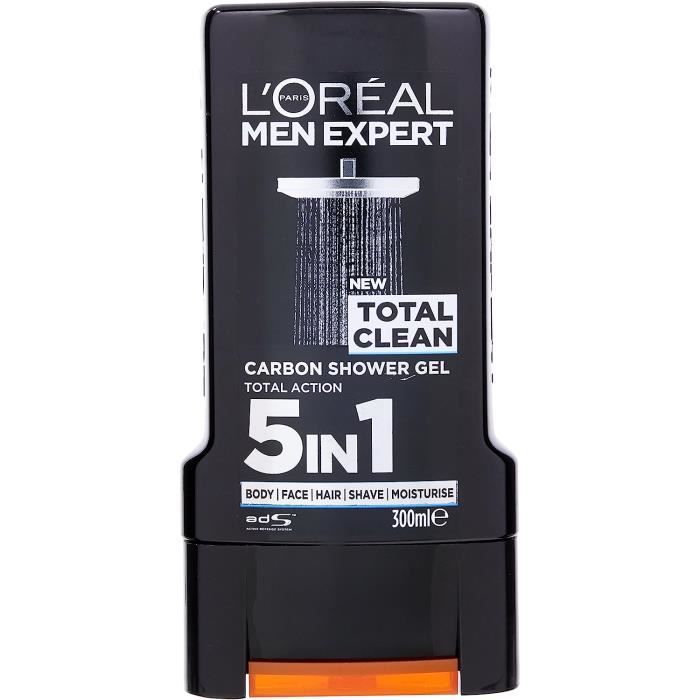 Total Clean Gel Douche 5 En 1 Pour Homme 300 Ml[O1875] - Cdiscount Au ...