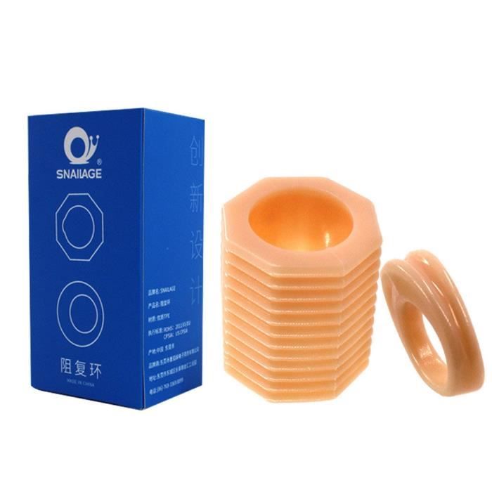 Anneaux Correcteurs De Phimosis En Silicone Souple Pour Homme 2 Pièces
