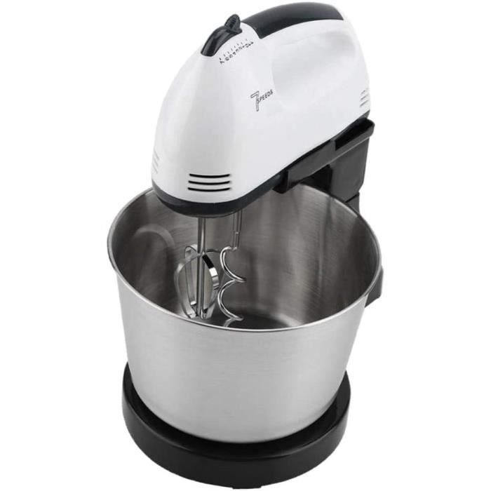 Batteur À Main Électrique 7 Mini Batteur À Crème D'Oeuf Avec Seau Fouet ...