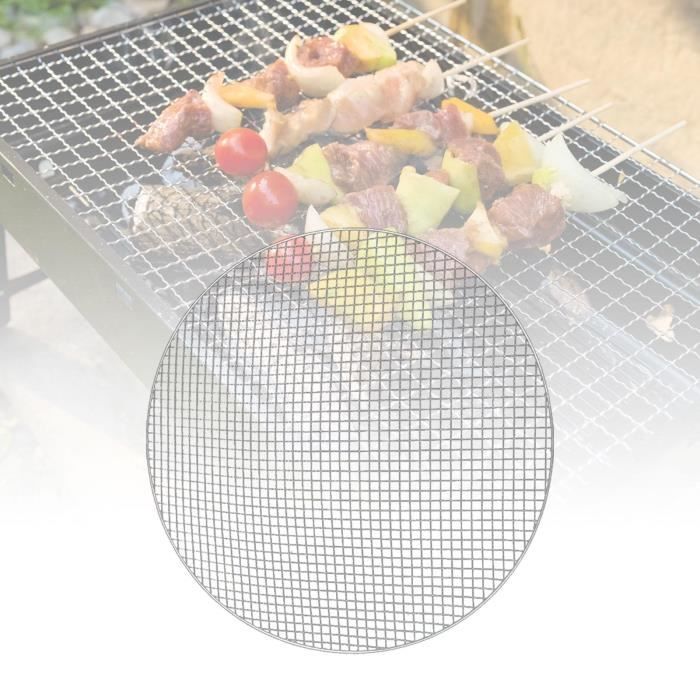 Barbecue,Support rond de fil de Barbecue,support jetable pour plaque de ...