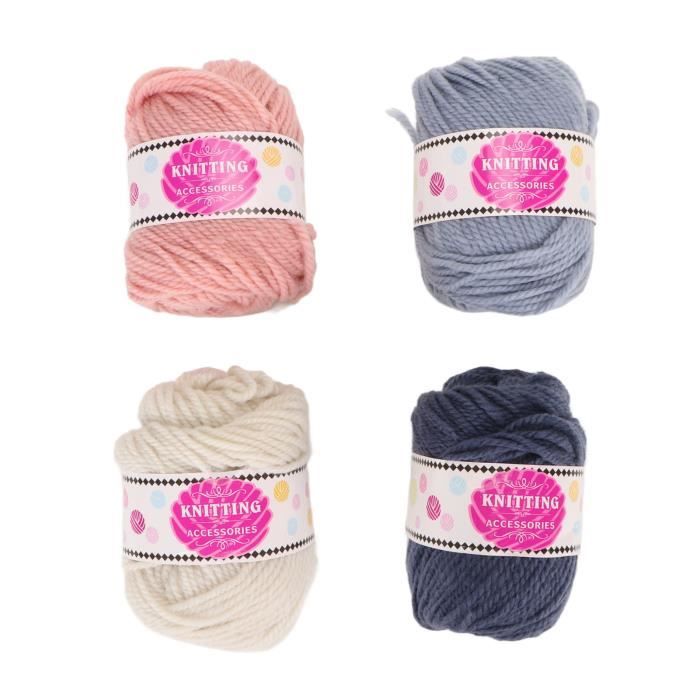 Fil À Tricoter Au Crochet Fil À Crochet Confortable Pour Débutants, Fil ...
