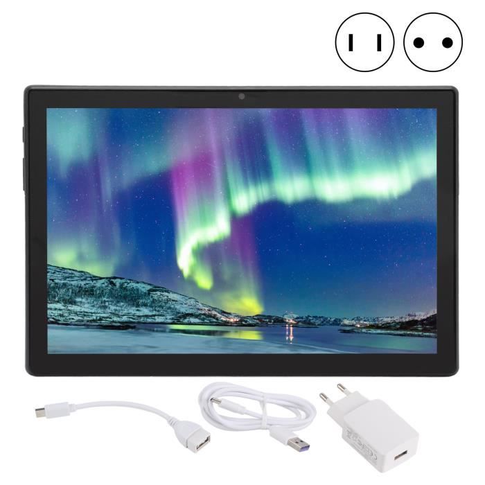 EJ.life Tablette grand écran Tablette 10,1 pouces IPS HD Tablette à ...