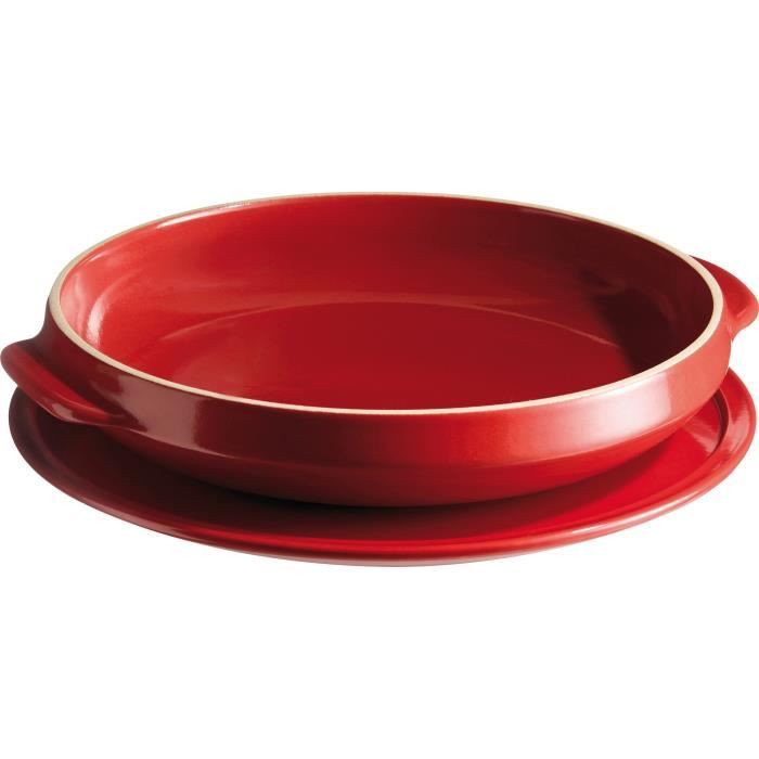 EMILE HENRY Set de moule à tarte II 3x28x5,2 cm tous feux sauf ...