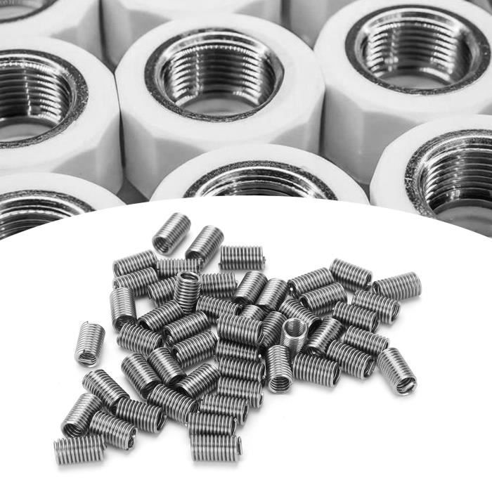 Inserts filetés - FDIT - M10-24x3D - Acier Inoxydable - Lot de 50 ...