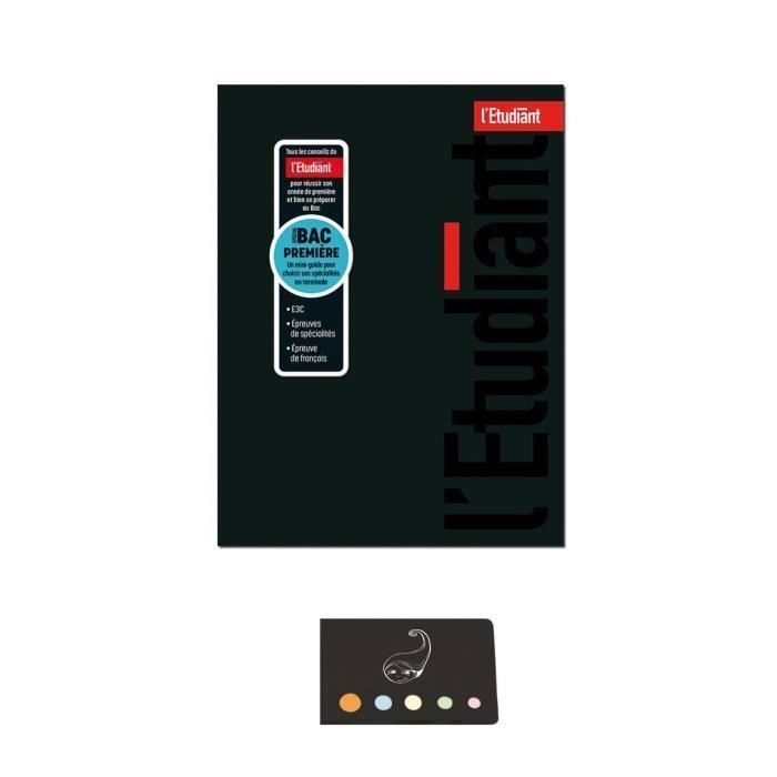 Lot Agenda Scolaire l'Etudiant 2024-2025 12 x 18 cm + Index Adhésif ...