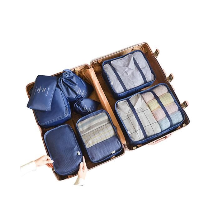 Sac de Rangement de Maison Organiser Sacs de Rangement en Tissu 8PCS ...