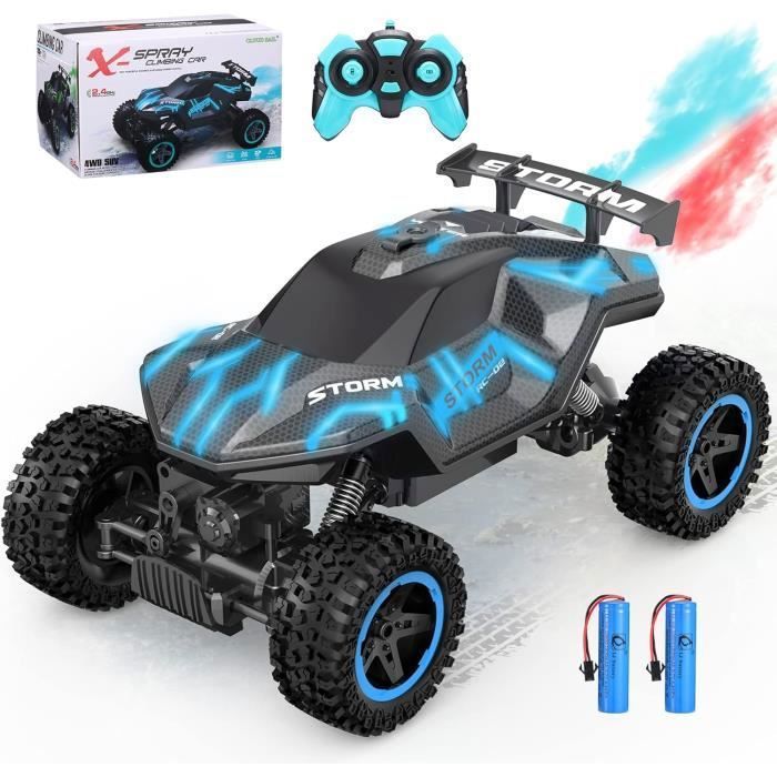 Voiture Tlcommande 116 Tout Terrain Drift Voiture Telecommand Enfant avec Lumire LED et Sprays ...
